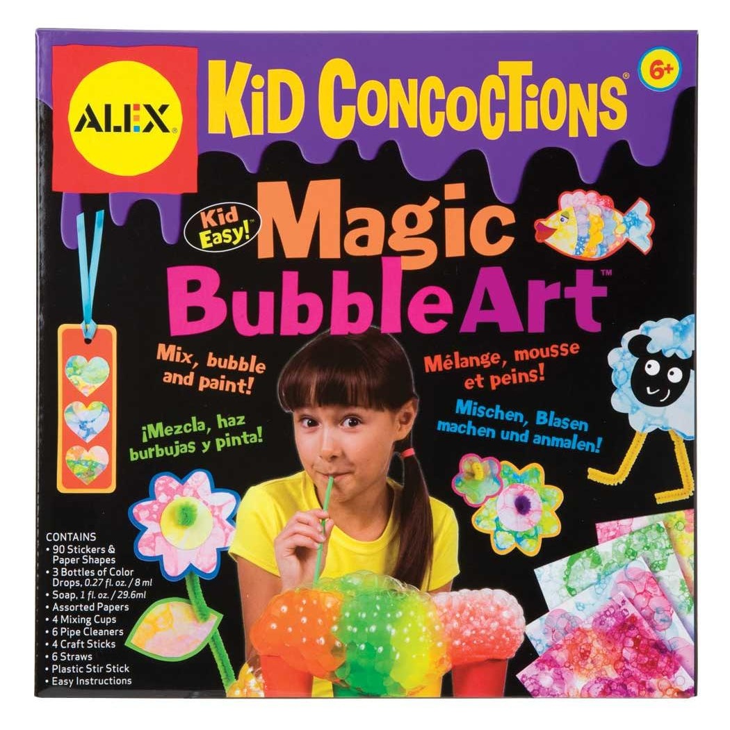 Thanks, Mail Carrier | Kid Concoctions Magic Bubble Art Kit from Alex ...