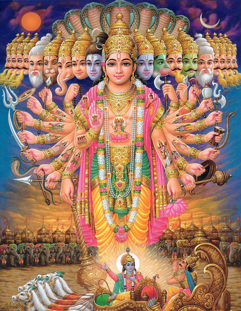 Aseem's World...: Lord Vishnu Teaches Lord Brahma About Time