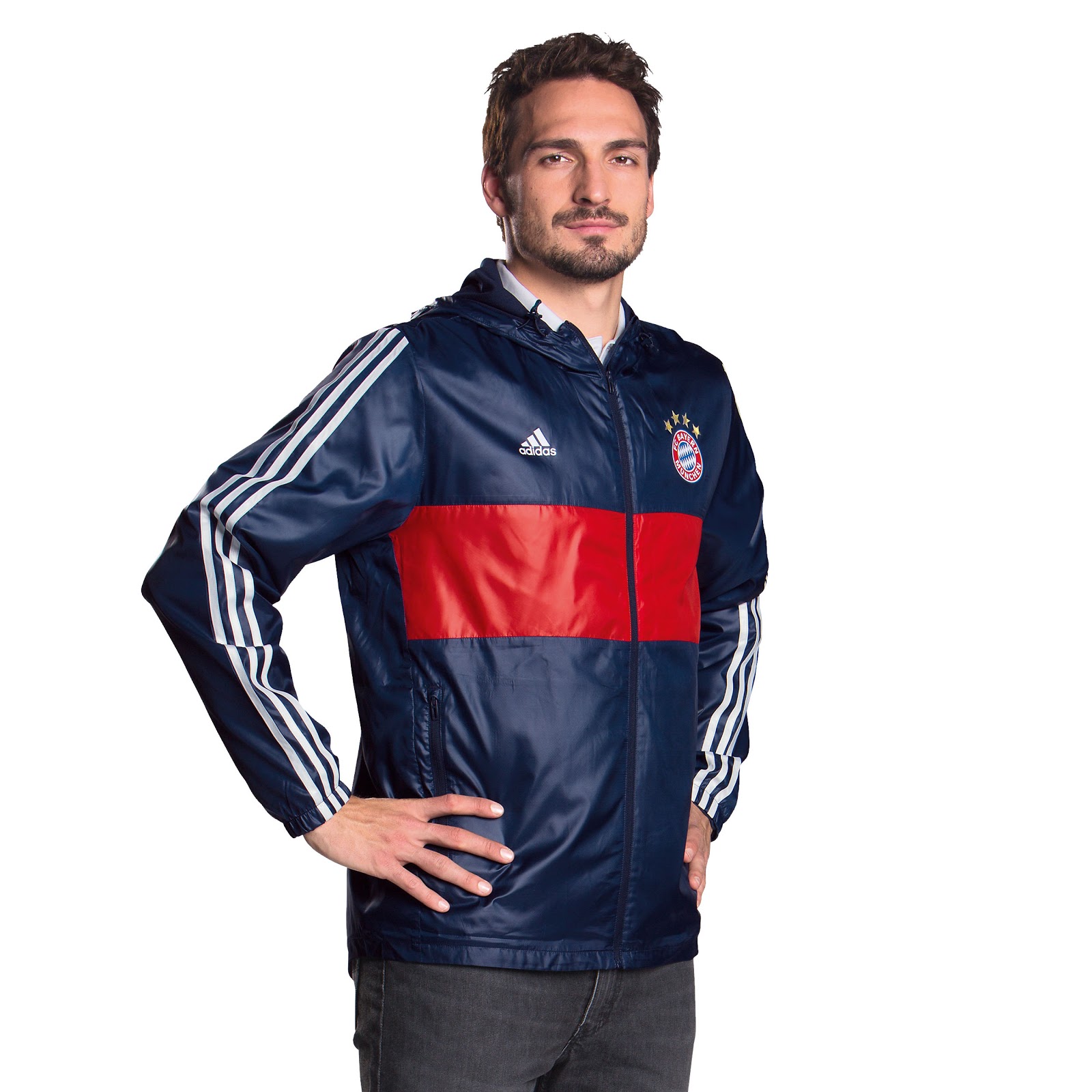 Revealed: Bayern München 17-18 Windbreaker Jacket Confirms Leaked 17-18 ...