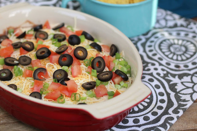 Every Potluck's Favorite - EASY Cold Taco Dip