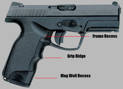 Steyr M-a1 pistol ~ asian defence