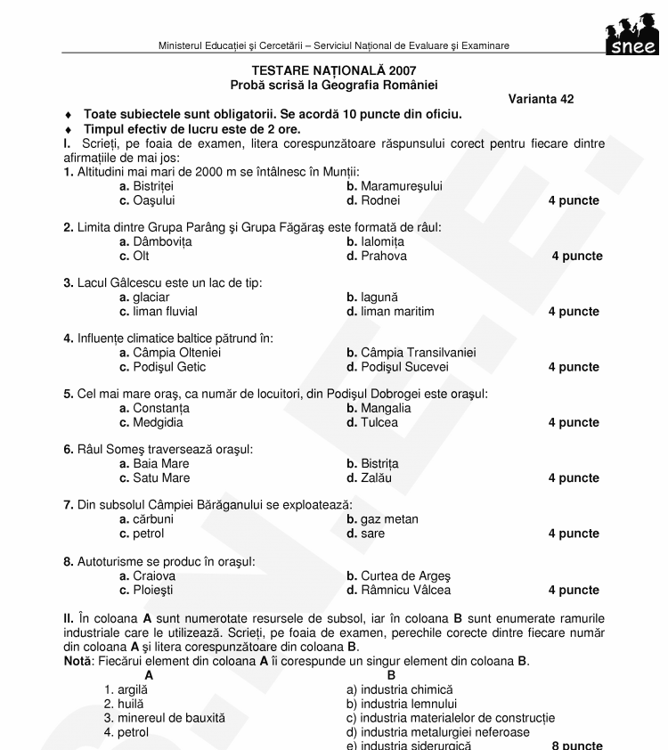 kids4suceava: CLASA VIII - exercitii