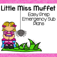 Ms. Moran's Kindergarten: Kindergarten No Prep Emergency Sub Plans and ...