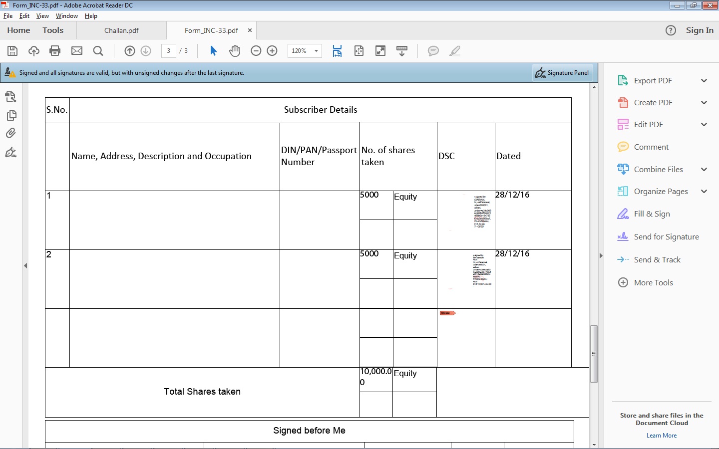 Corporate Updates: Draft Documents For Incorporation of Company Using ...