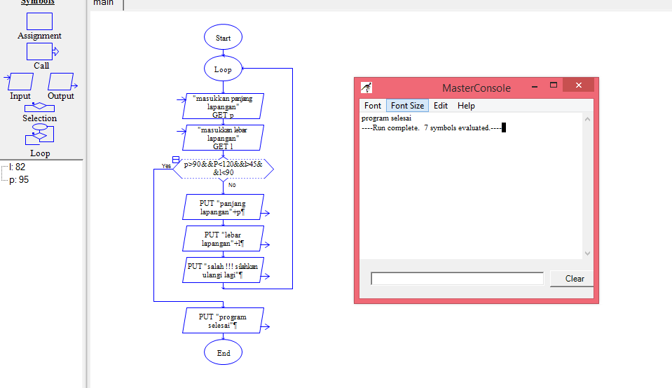 Contoh perulangan looping dengan raptor ~ ERLANDA'S BLOG