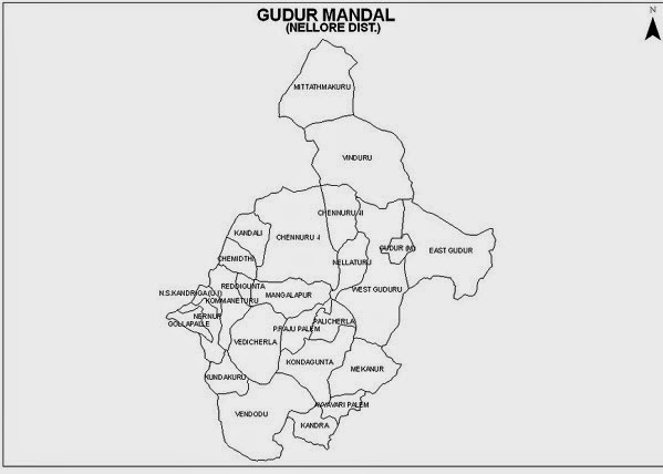 Gudur Mandal Villages ~ Nellore