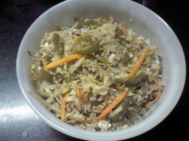 Nimmy's Kitchen: Chinese Vegetable Fried Rice