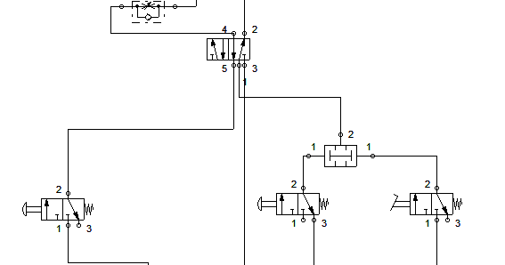 Teknik Pneumatik Basic: Mesin Press Pneumatik digunakan dengan 2 tombol ...