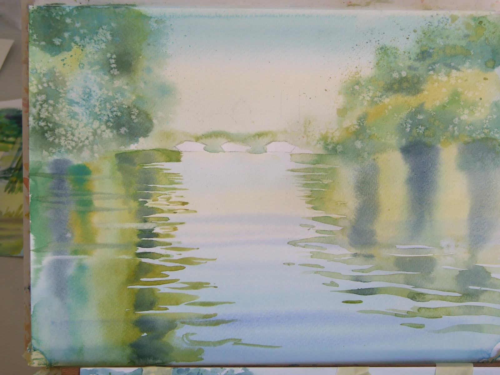 Gilly Marklew watercolour artist and tutor