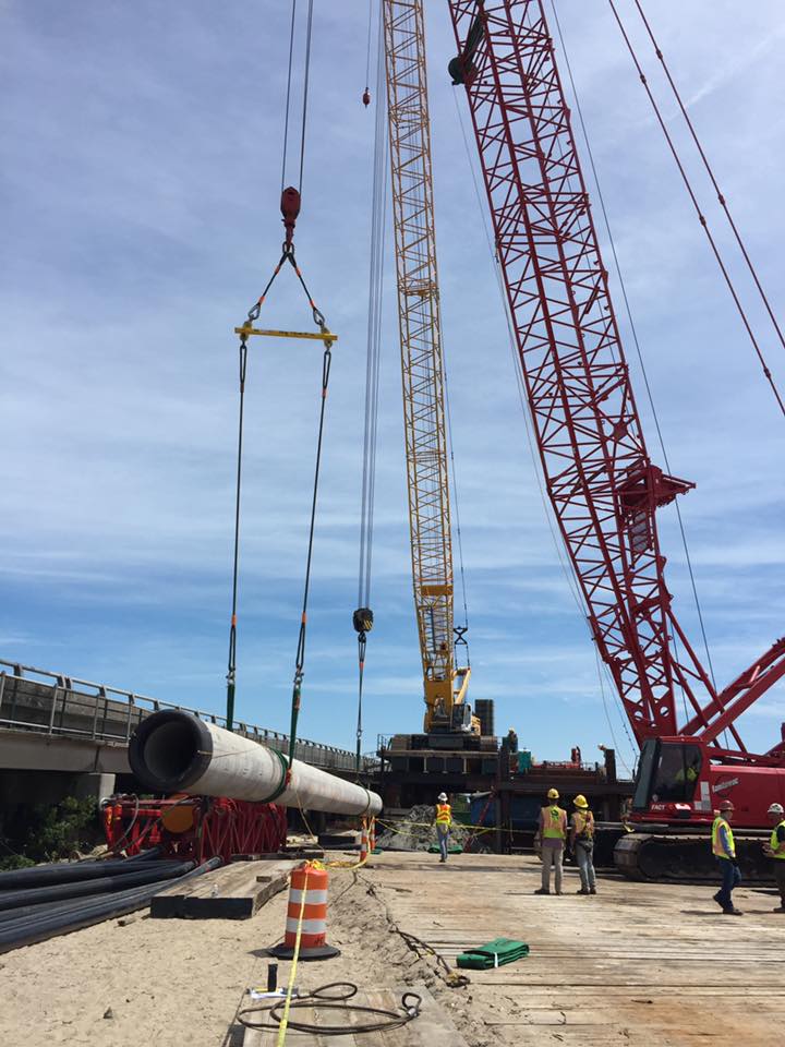 Industrial History: $246m Marc Basnight Bridge replaces Bonner Bridge ...