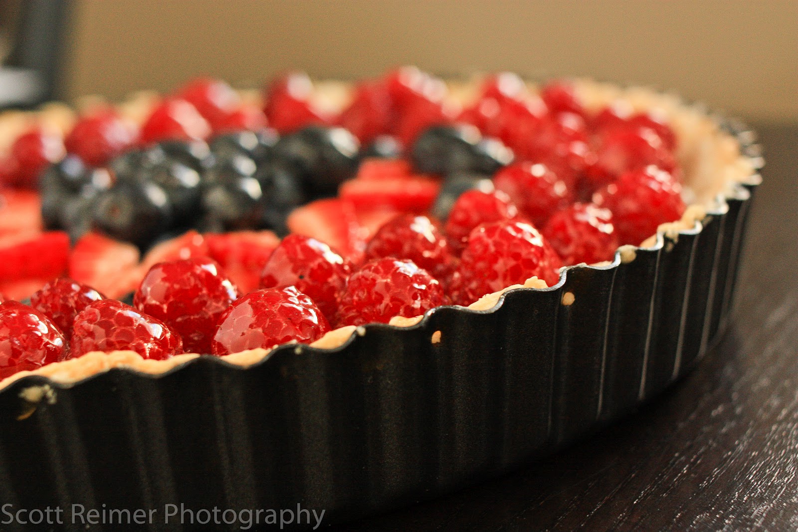 Joie Patisserie: Summer Berry Flan