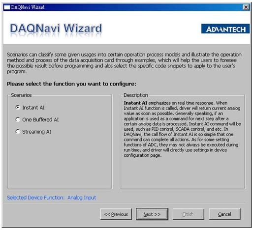 MyAutomation: Using Advantech DAQNavi LabView