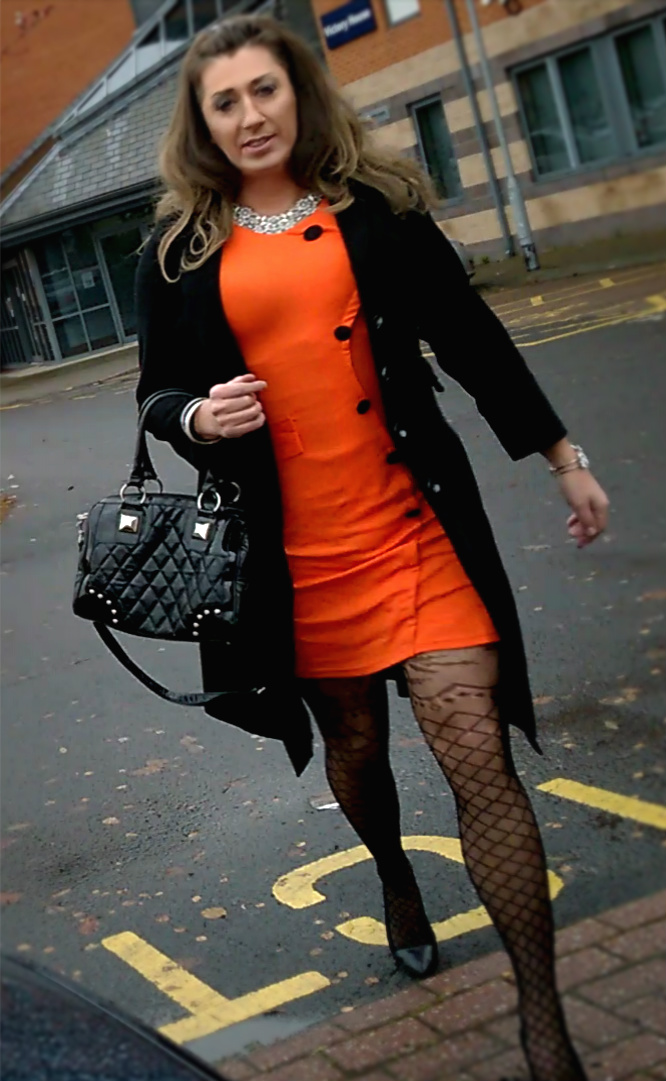 Tgirls on Flickr: Helen is going to work