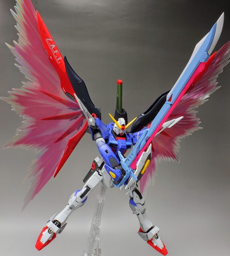 MG 1/100 Destiny Gundam Extreme Blast Mode - Painted Build - Gundam ...