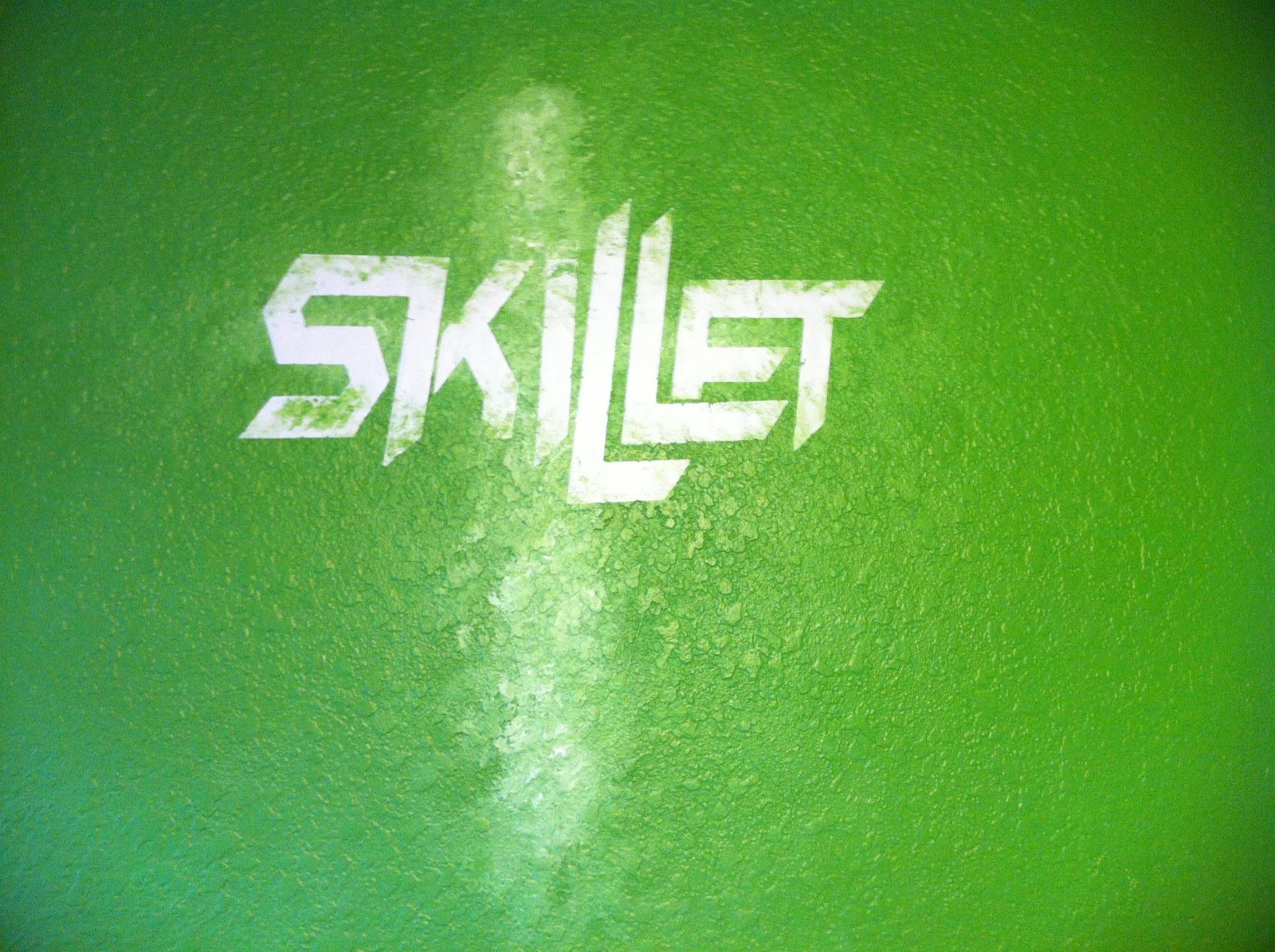 HE WATCHES OVER ME Skillet Logo HE WATCHES OVER ME Skillet Logo