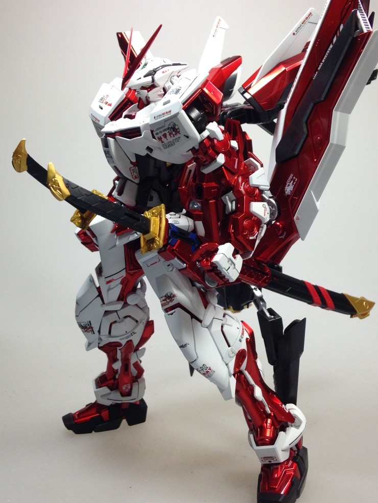 GUNDAM GUY: MG 1/100 Gundam Astray Red Frame Ver. Kai - Painted Build
