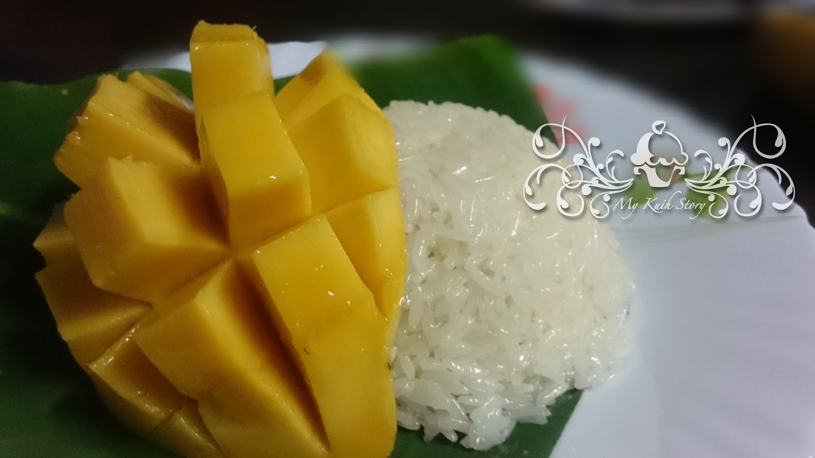 My Kuih Story: Manggo Sticky Rice - Lembing Awang Pulang ke Dayang