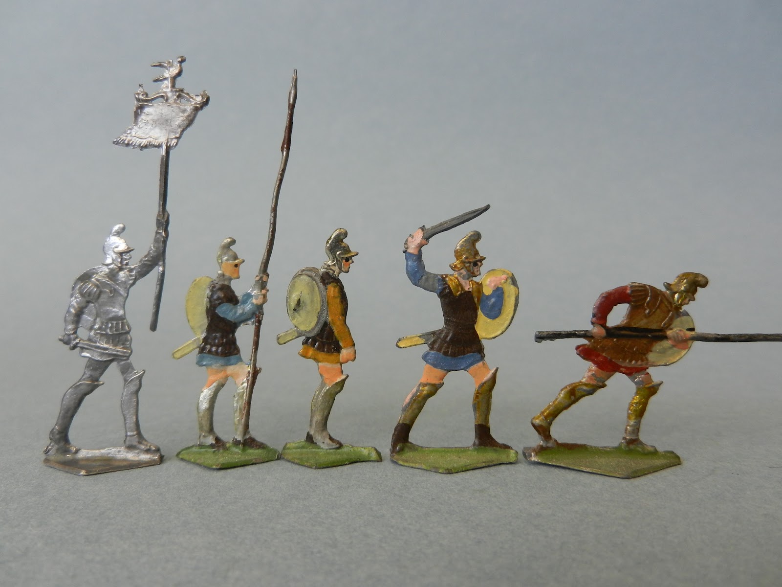 Castles of Tin: Heinrichsen Macedonian Infantry - 30mm Flats