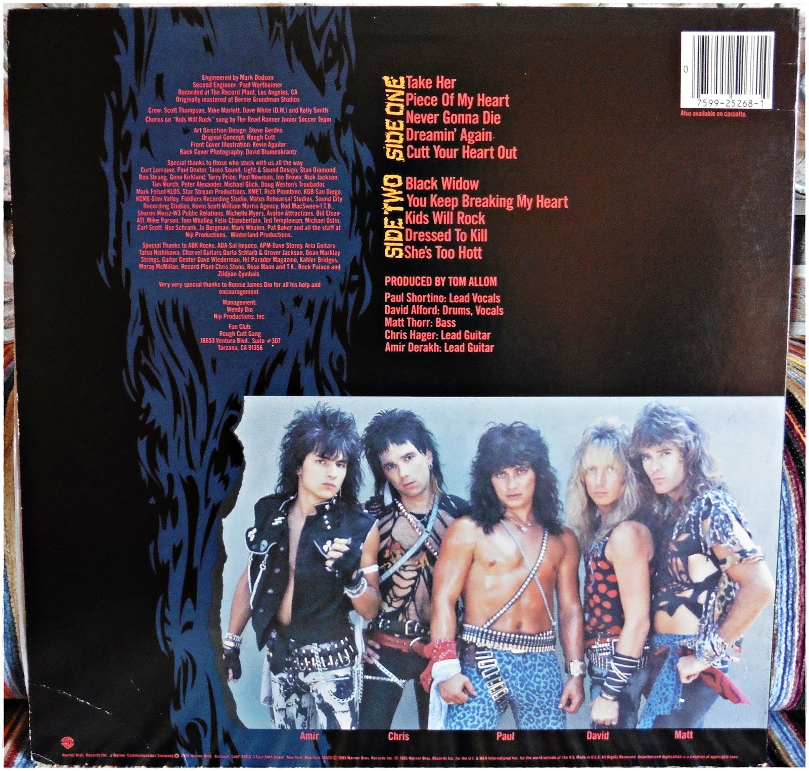 ZEPPELIN ROCK: ROUGH CUTT - Rough Cutt (1985): Crítica review