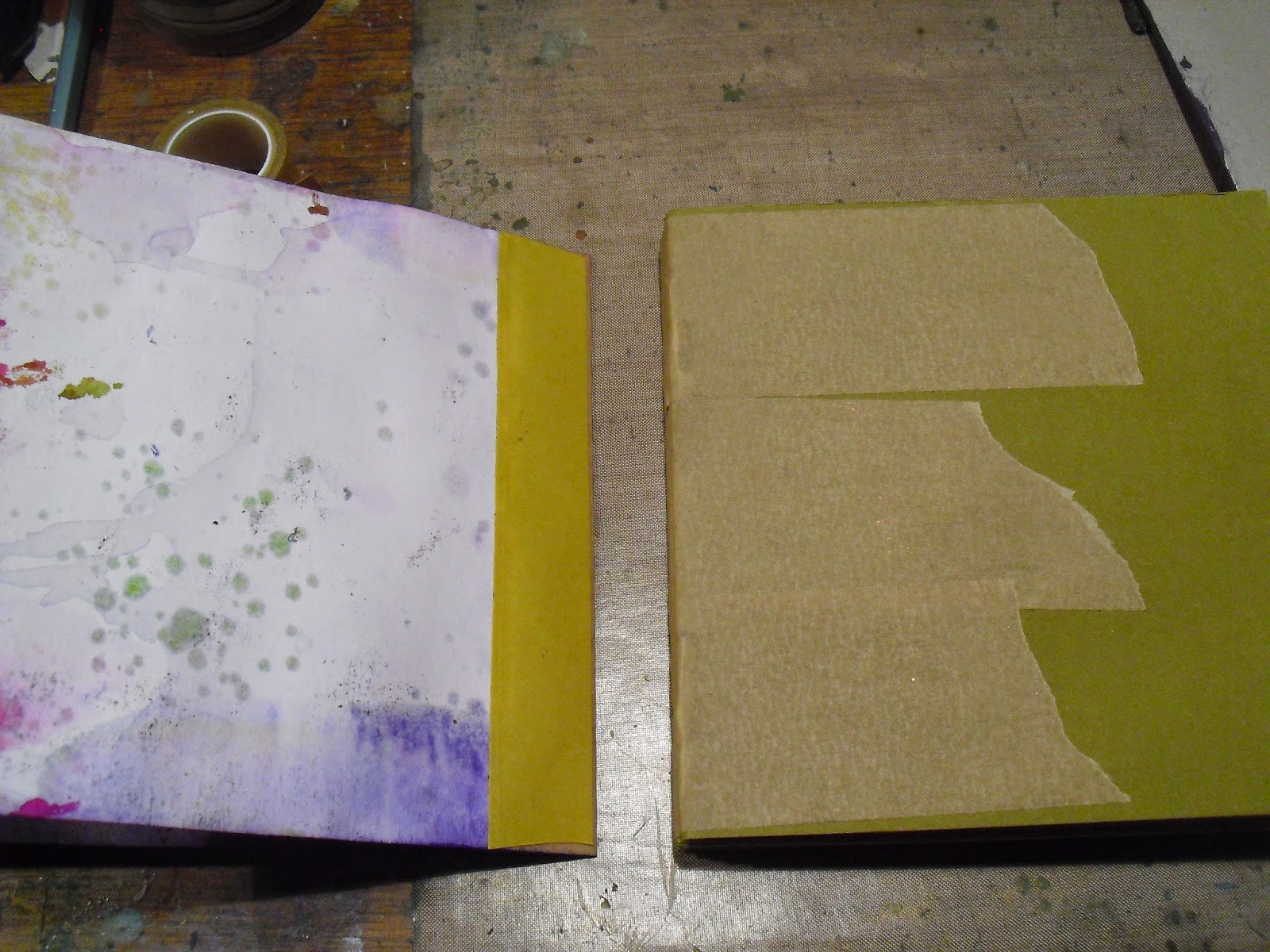 Neelz Expressionz: Assembling your hand crafted book (Bookmaking part 3)