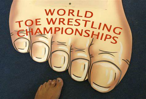 It Is A Glorious Day: England Has an Annual Toe Wrestling Championship ...