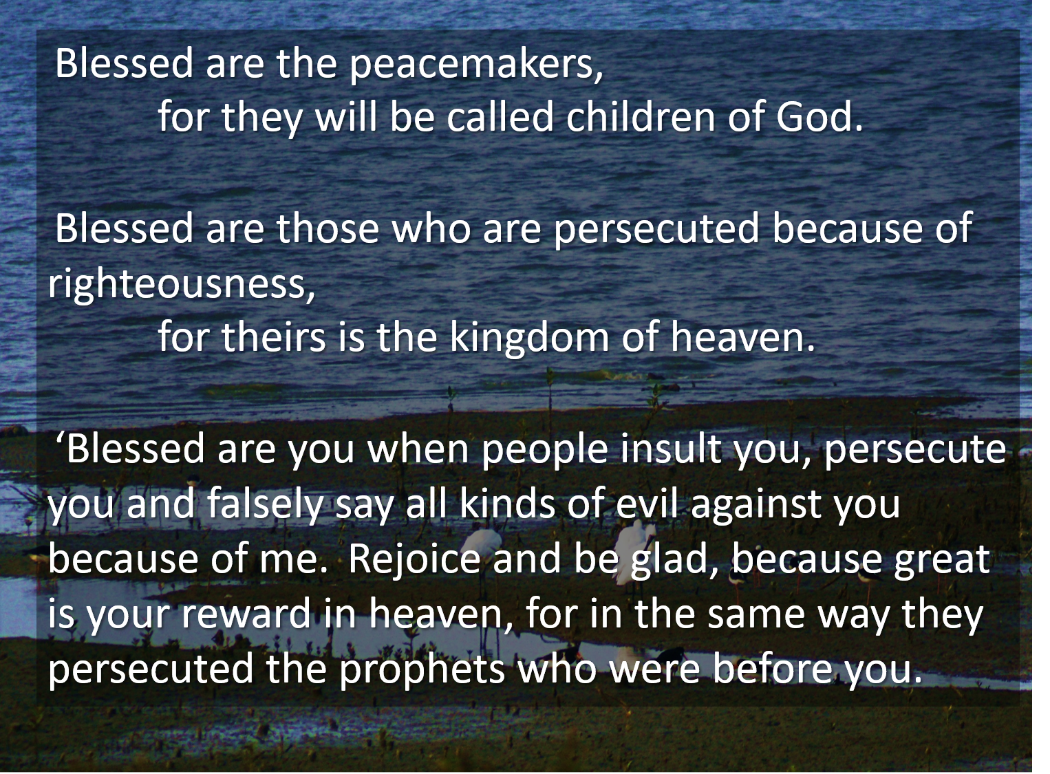 HOW IN THE WORLD!!: The Blessed Problem: Those who make peace (Matthew ...