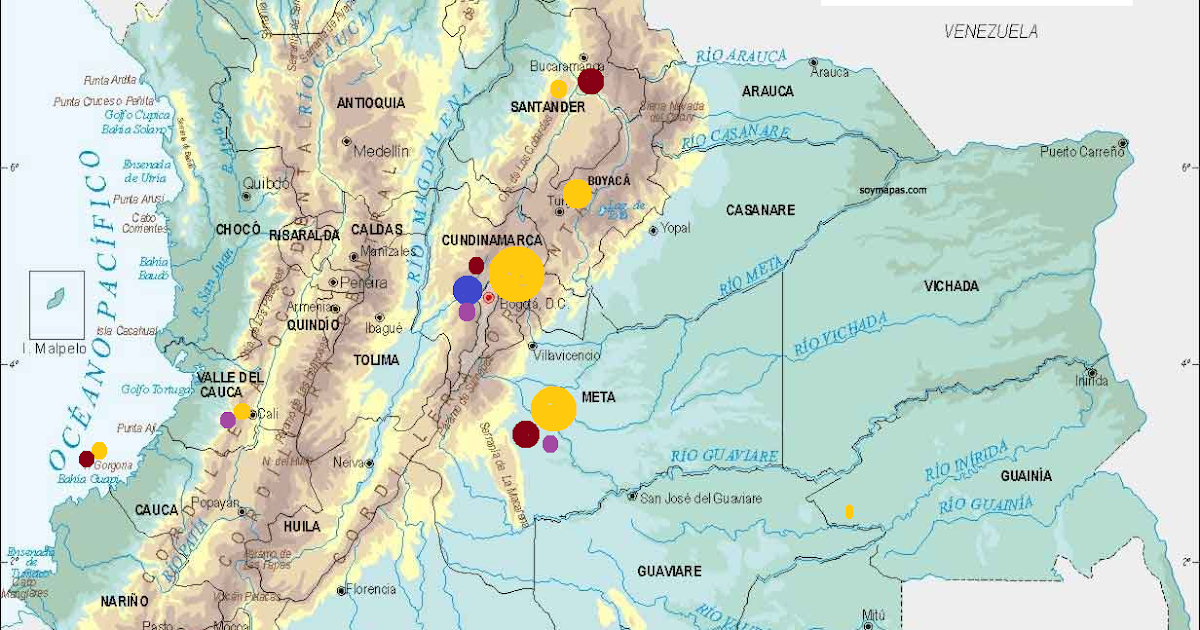 Dispersión de Semillas en Colombia: Mapa Zoocoria