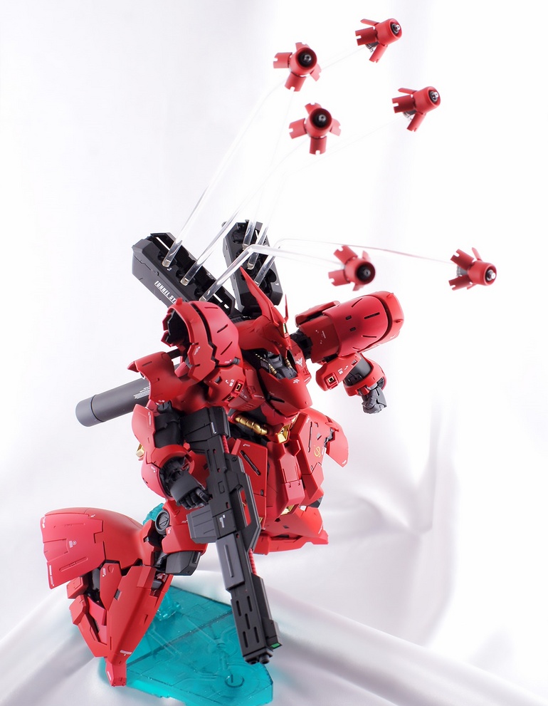 Painted Build: RG 1/144 MSN-04 Sazabi