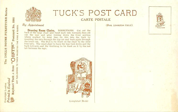 "MAKE DO DOLLS": For Your Enjoyent-1930's Raphael Tuck Postcards