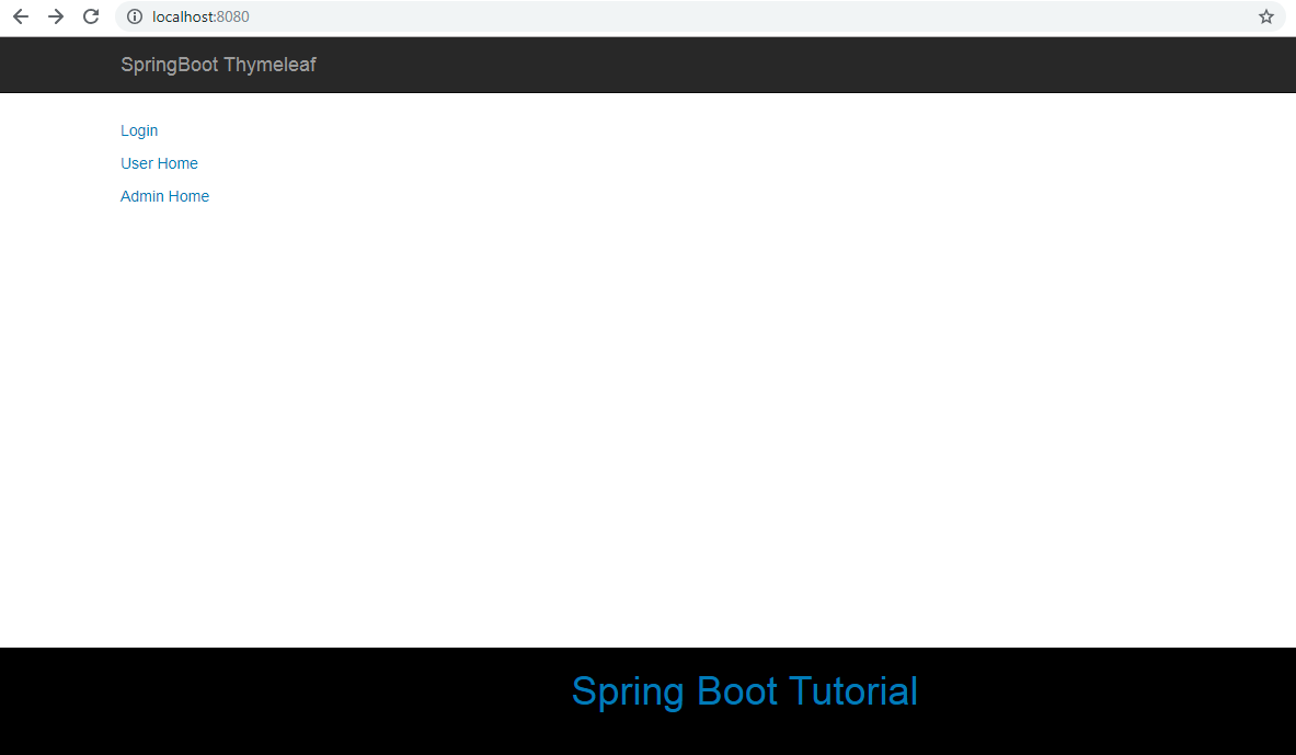 Spring Boot Spring Mvc Role Based Spring Security Jpa Thymeleaf Mysql Tutorial