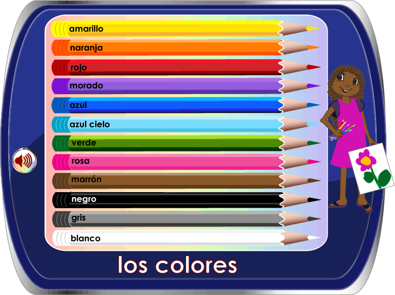 Español para las primeras edades: LOS COLORES