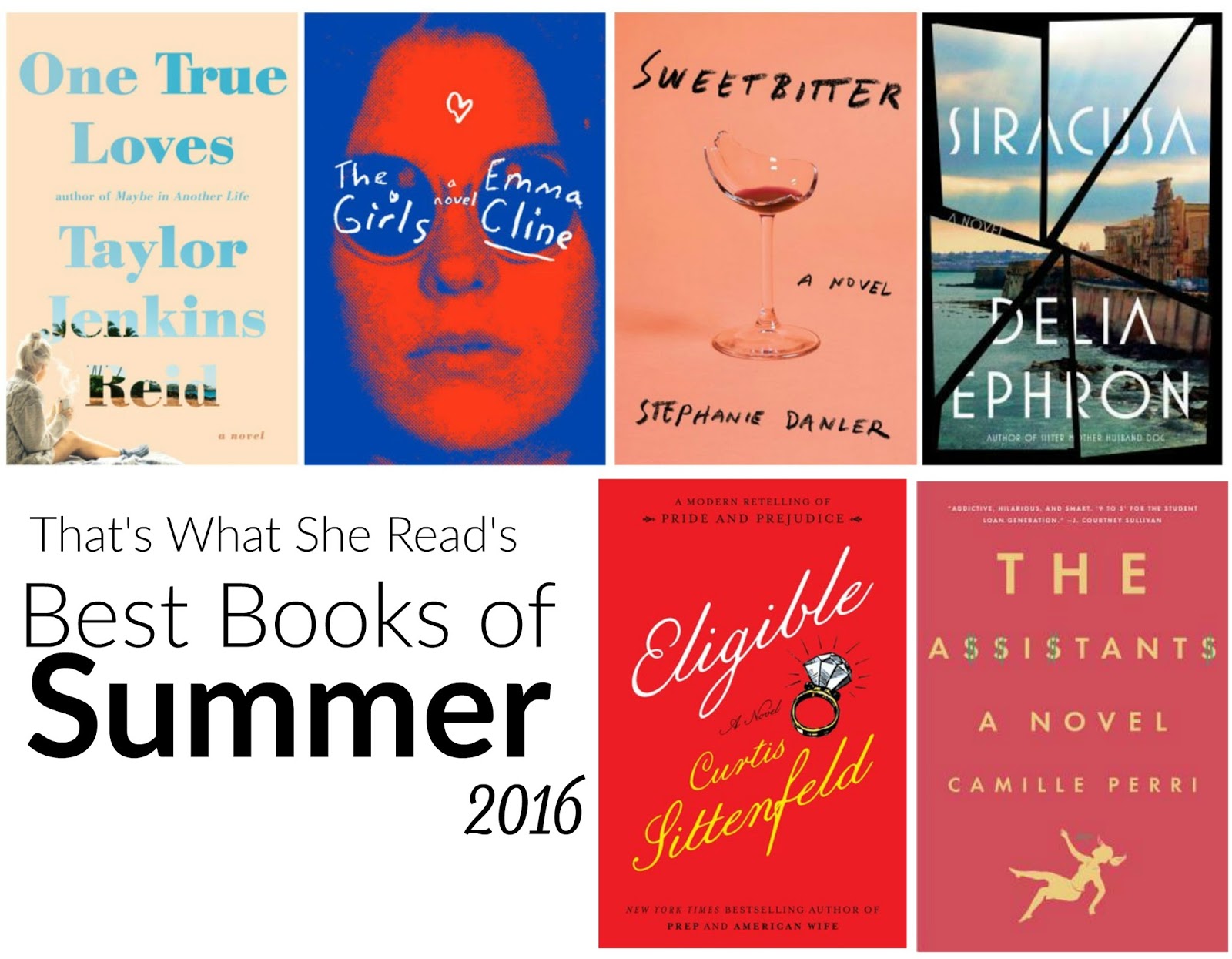 My Favorite Reads of Summer 2016