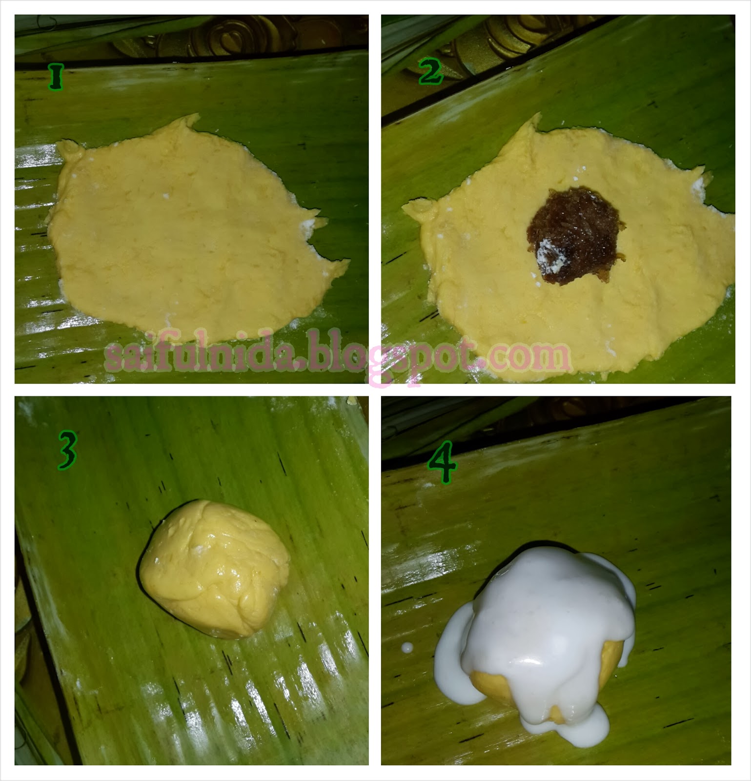 Journey Of Life: Resepi : Kuih koci labu