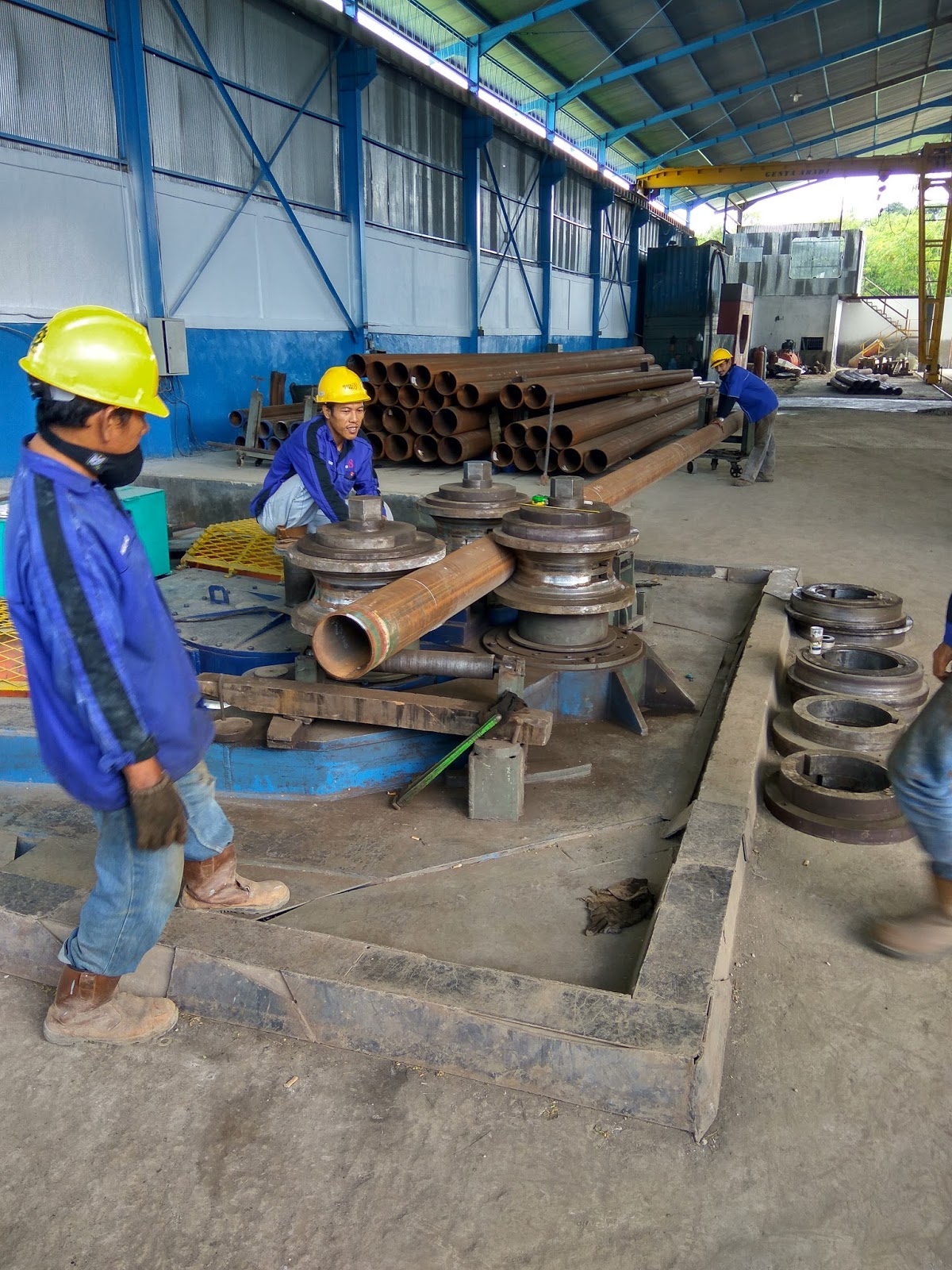 Jasa Bending Pipa Besi ~ Jasa Bending Pipa Besi PT. GENTA ABADI WIBAWA ESA