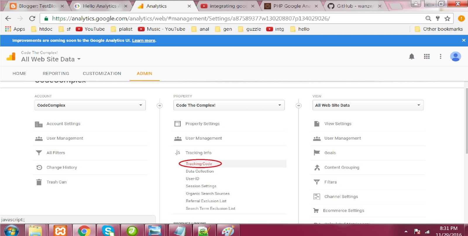 Code The Complex!: How to integrate google analytics API with php using service account!