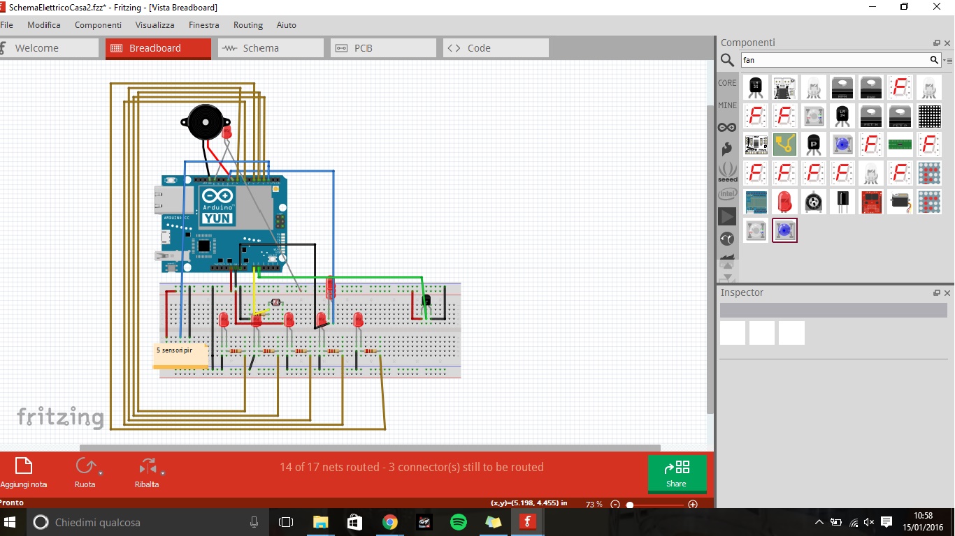 WordTechnology: Progetto di una casa domotica con Arduino