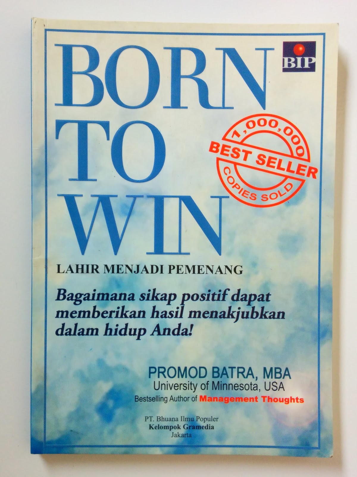 Jual Buku: Born To Win (Lahir Menjadi Pemenang) | Aksiku Toko Buku ...
