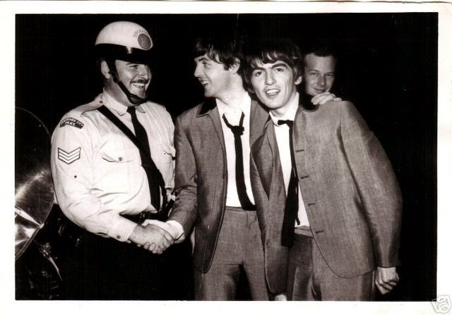 Meet the Beatles for Real: Beatles and Vancouver police