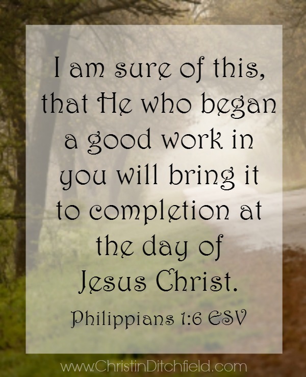 Spread the Word by KJ: Philippians 1: A Good Work