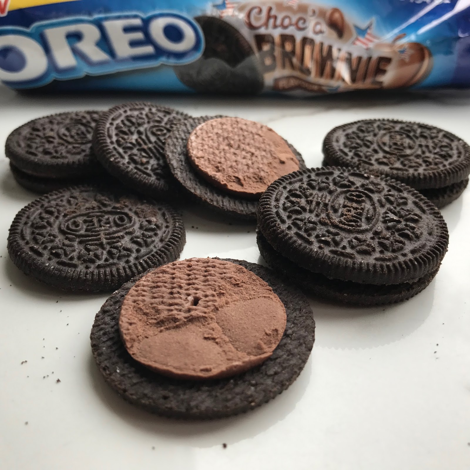 Archived Reviews From Amy Seeks New Treats: NEW! Oreo Choc'o Brownie ...