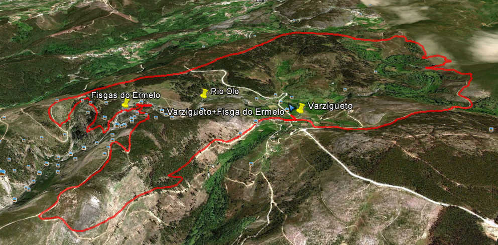 PéLetras: Alvão: Varzigueto - Fisgas do Ermelo - Mapas