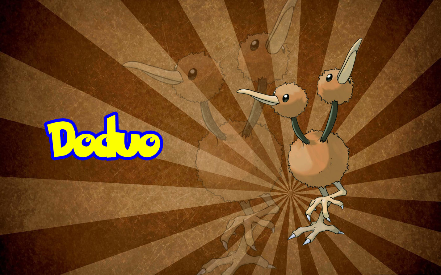 Wallpapers Pokémon: Wallpapers Doduo,Voltorb,Smoochum,Aron y Bonsly
