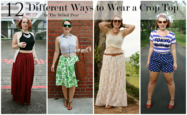 12 Different Ways to Wear a Crop Top | The Belted Pear