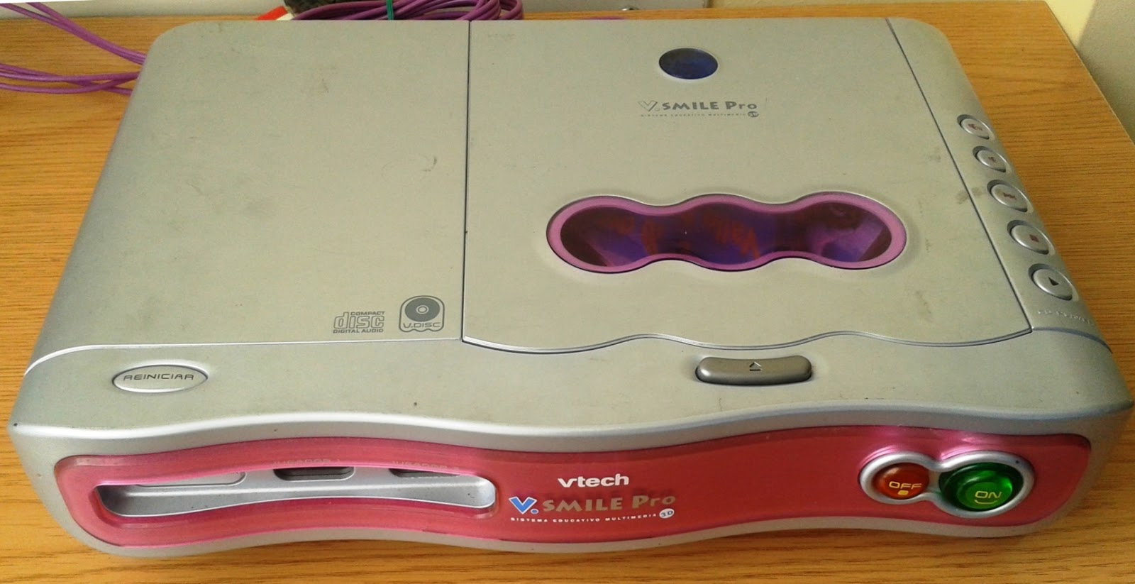 Retro Ordenadores Orty: VTech V.smile Pro (Sistema educativo multimedia ...
