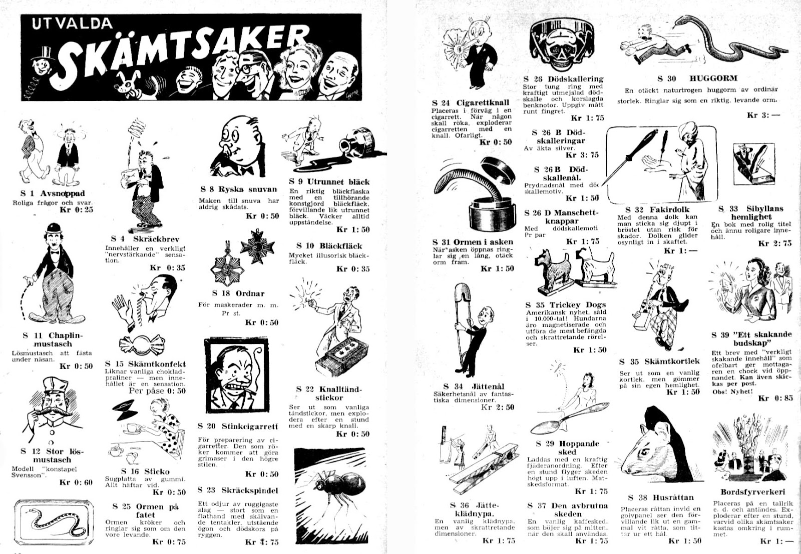 and everything else too: Trolleri (Magic) Katalog '47 PART TWO