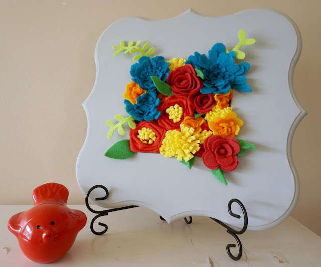 Springtime Felt Flowers - Ameroonie Designs