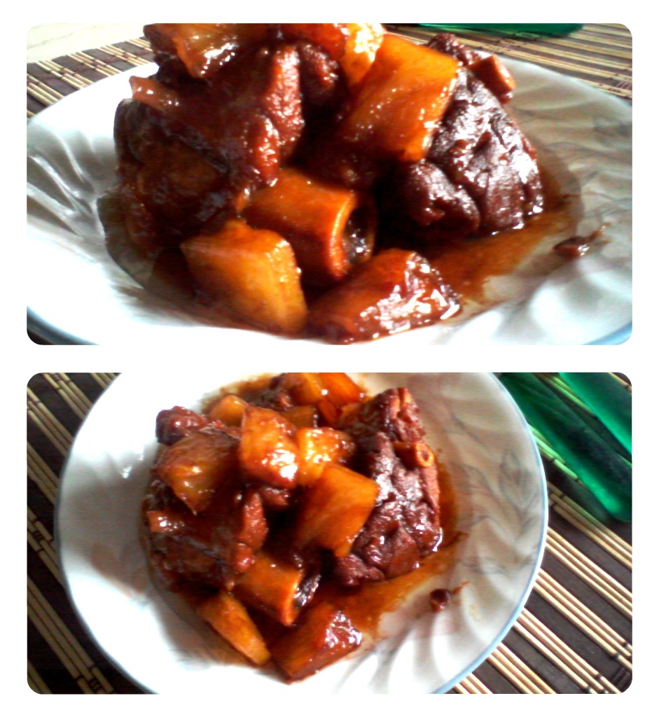 The Queen can cook: Paksiw na Pata