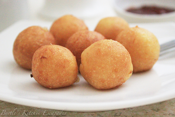 Beetle's Kitchen Escapades: Parmesan and Fontina Beignets by April ...