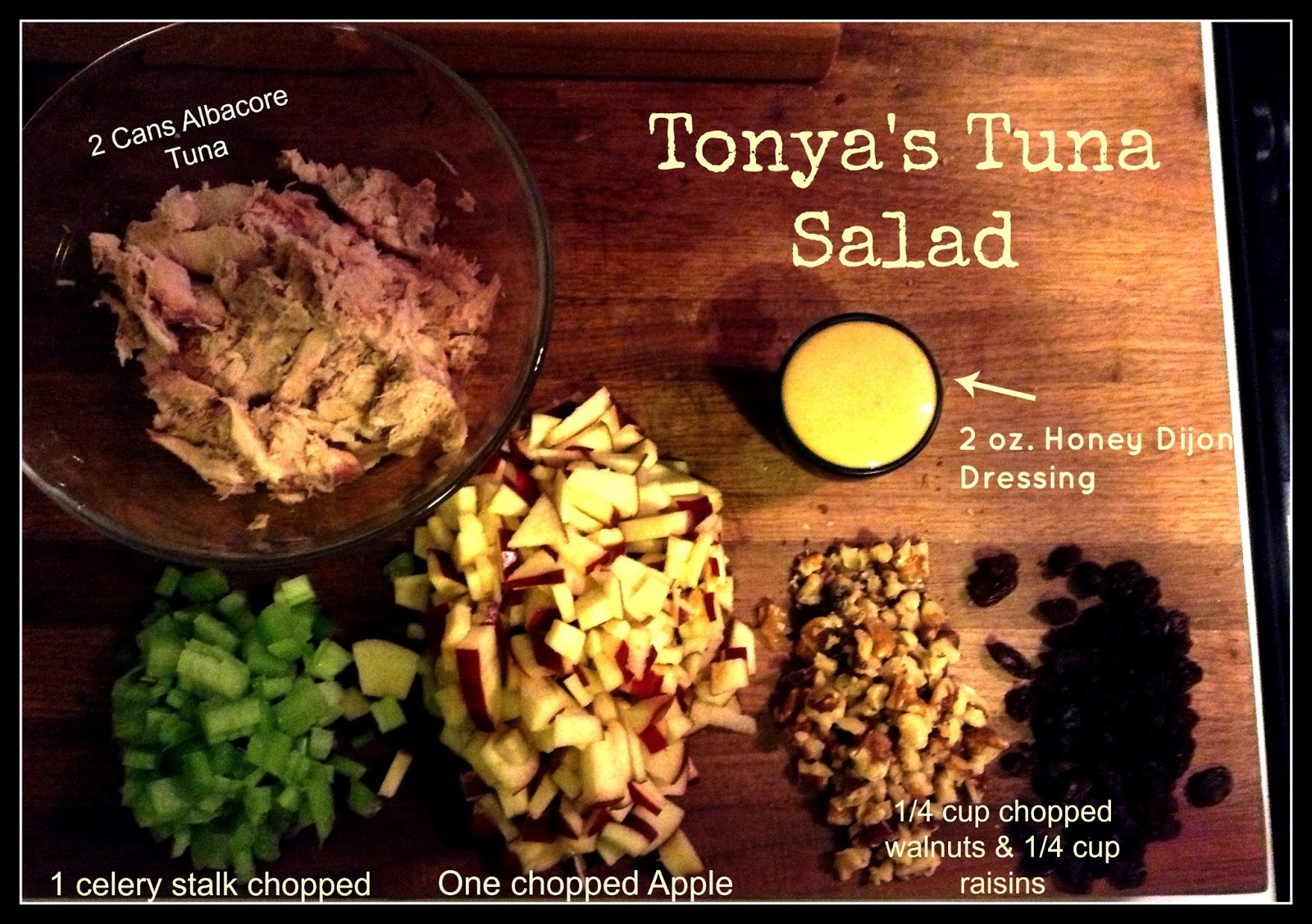 Tonya Locklear: Tonya's Tuna Salad