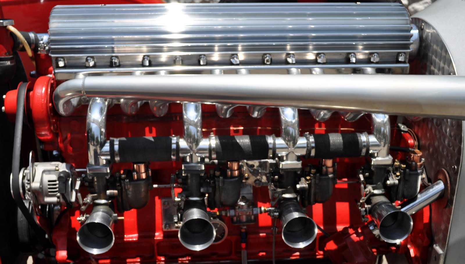 Just A Car Guy: The Beerster Buick Straight 8 was at the LA Roadster Show